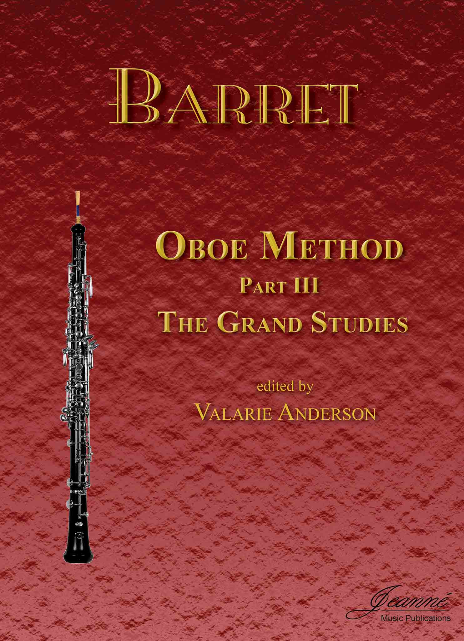Barret (Anderson): Oboe Method, Part 3 (Grand Studies) – Jeanne-Inc