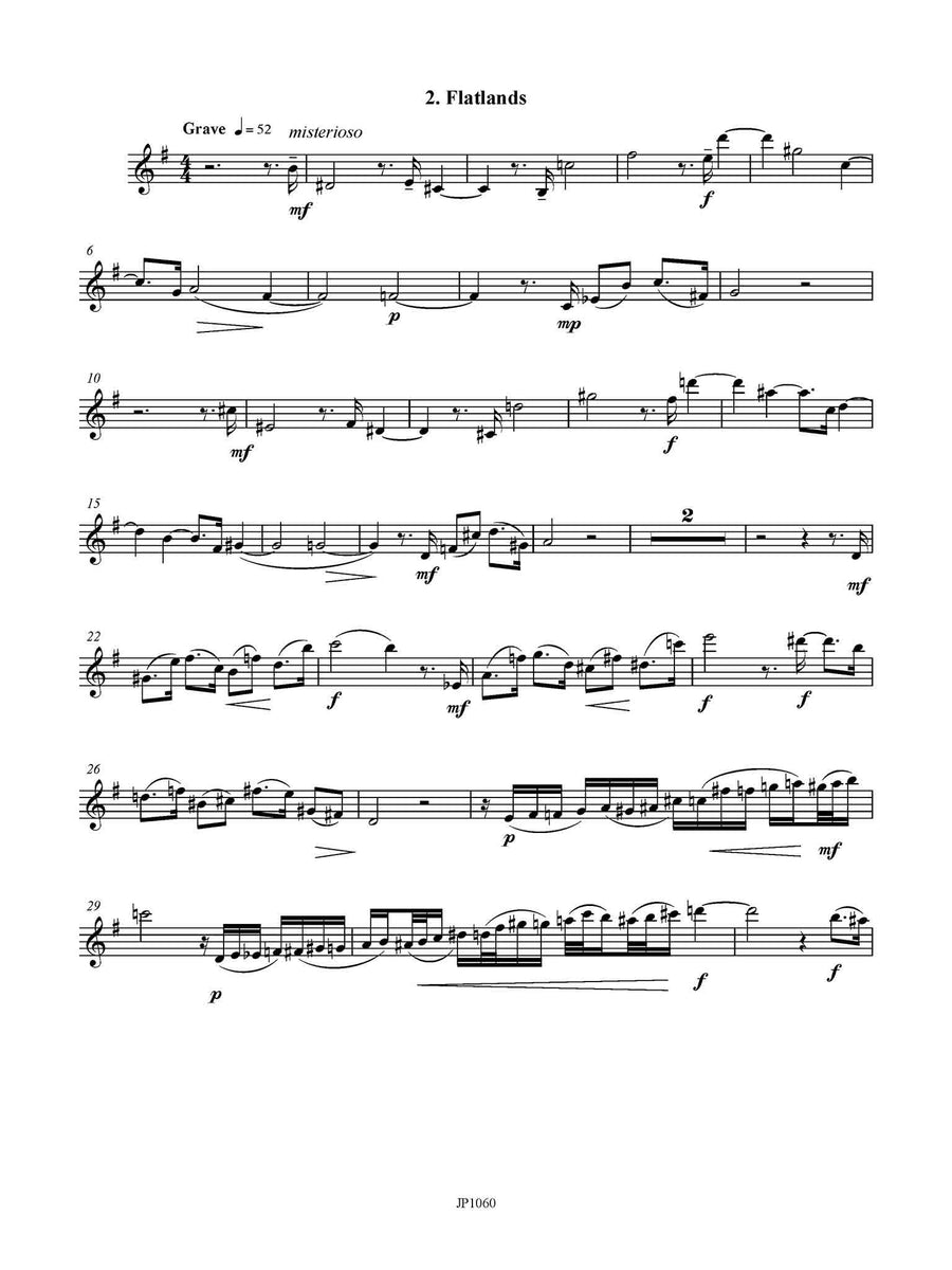 Morehead: Prairie Portraits for English Horn and Piano – Jeanne-Inc