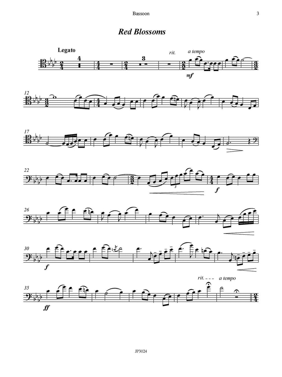 Liu, Qi: Two Chinese Pieces for Bassoon and Piano – Jeanne-Inc